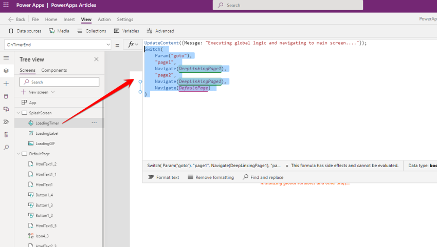 Deep Linking In PowerApps Deep Linking In PowerApps